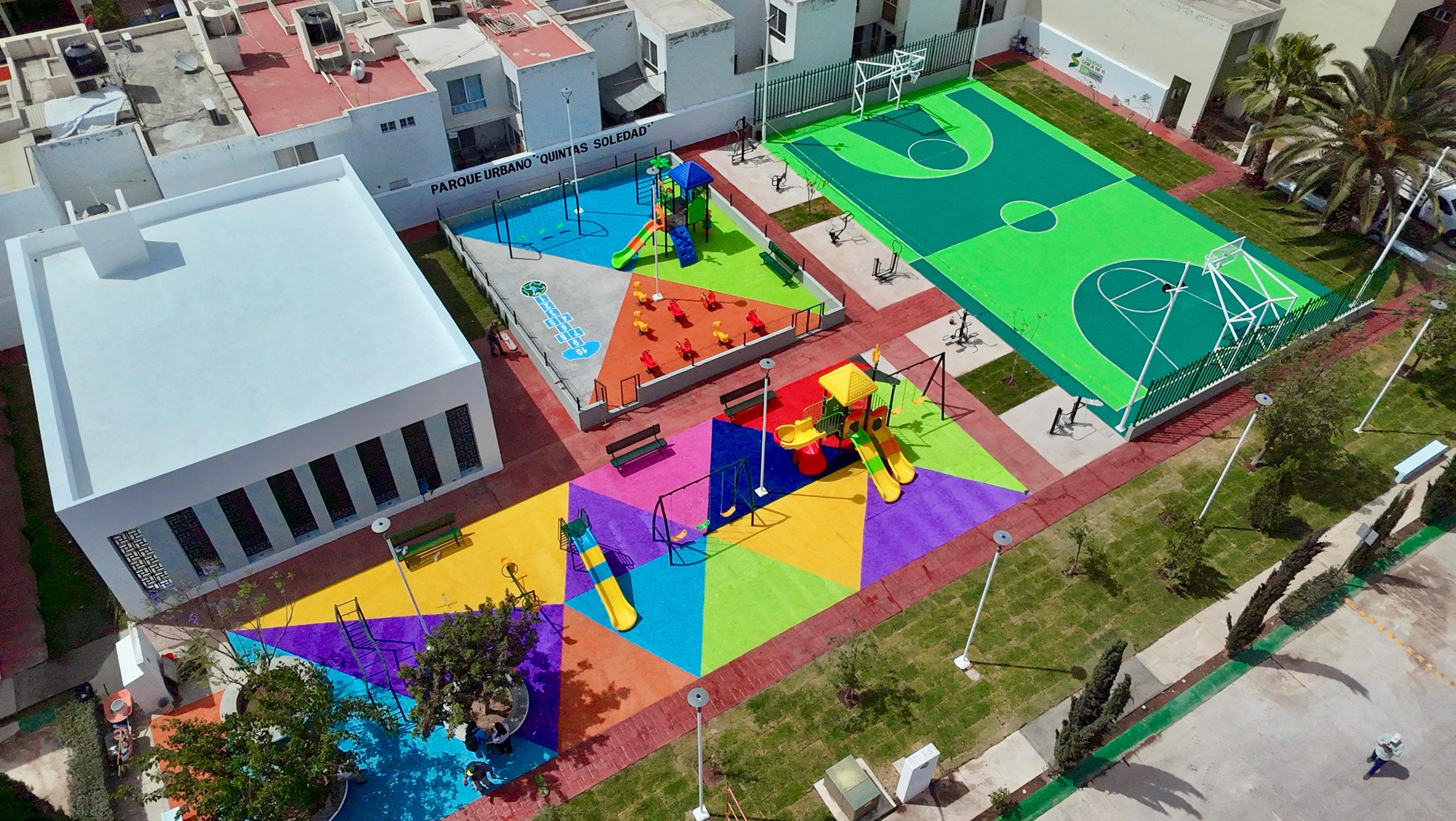 Inauguran nuevo Parque Urbano en Soledad de Graciano Sánchez