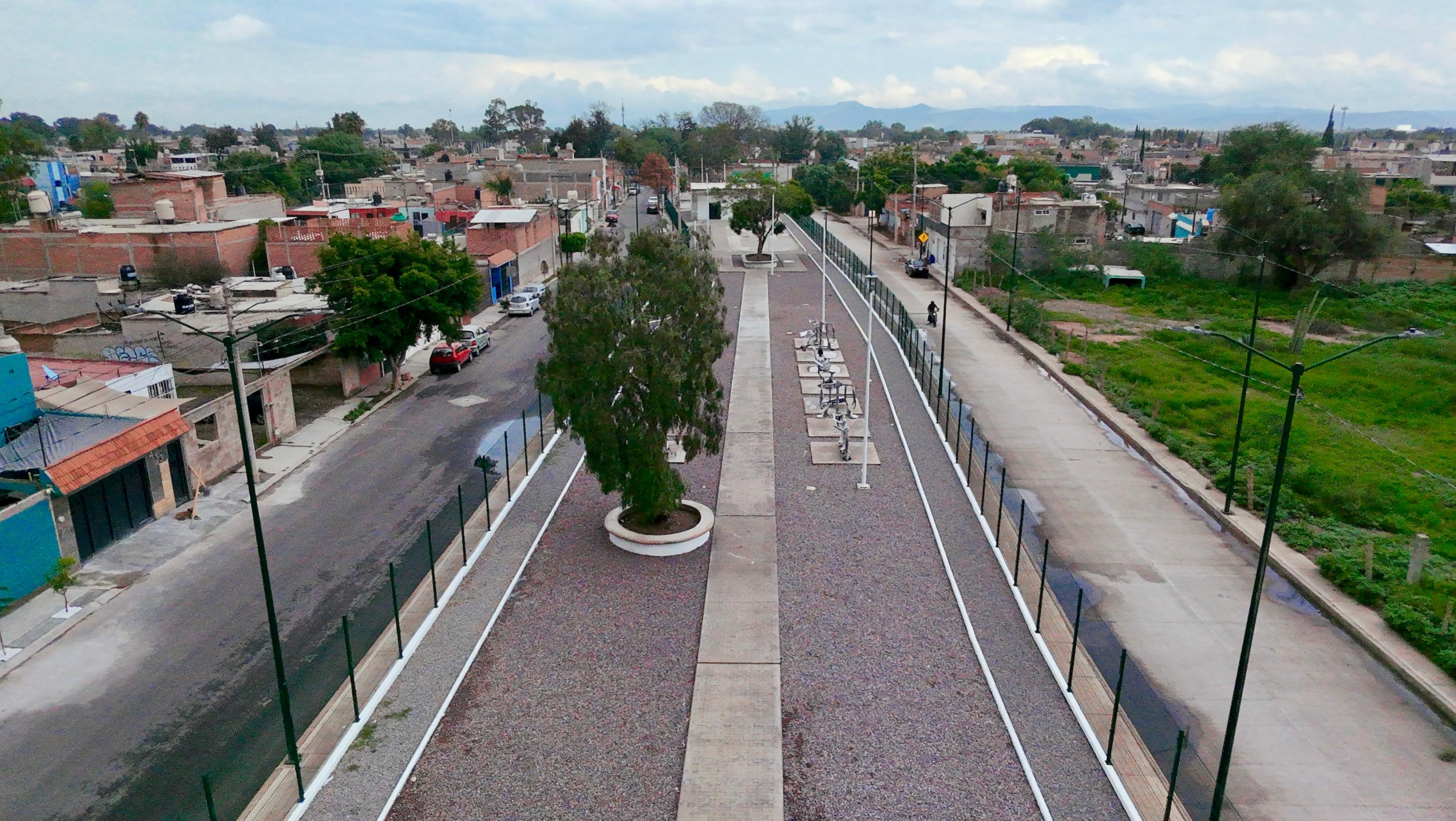 Parque lineal en Soledad de Graciano Sánchez: centro recreativo de ...