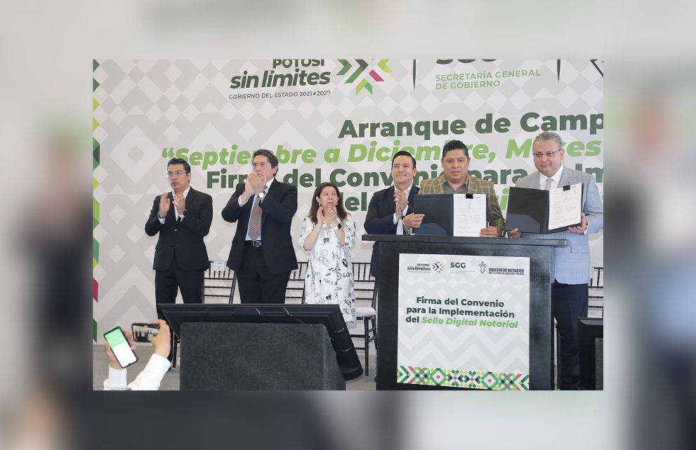 Implementan sello digital notarial para mayor seguridad y transparencia
