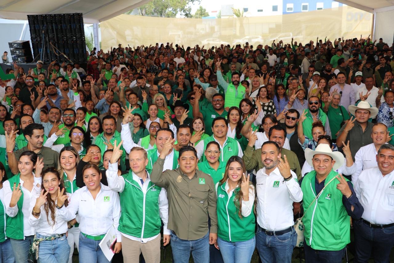 El Partido Verde reafirma su liderazgo en San Luis Potosí rumbo al 2027